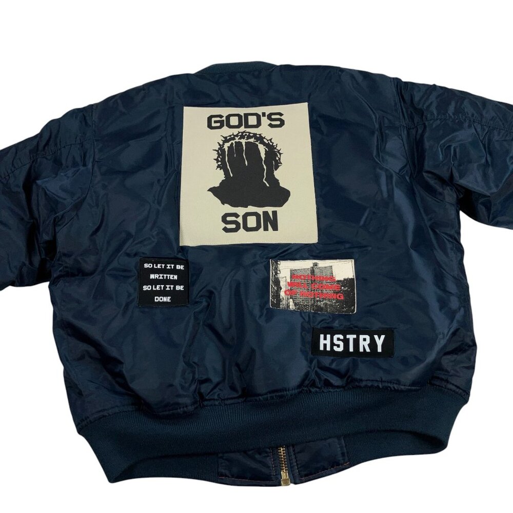 Rare Og Hstry By Nas God's Son Bomber Jacket Mens Siz… - Gem